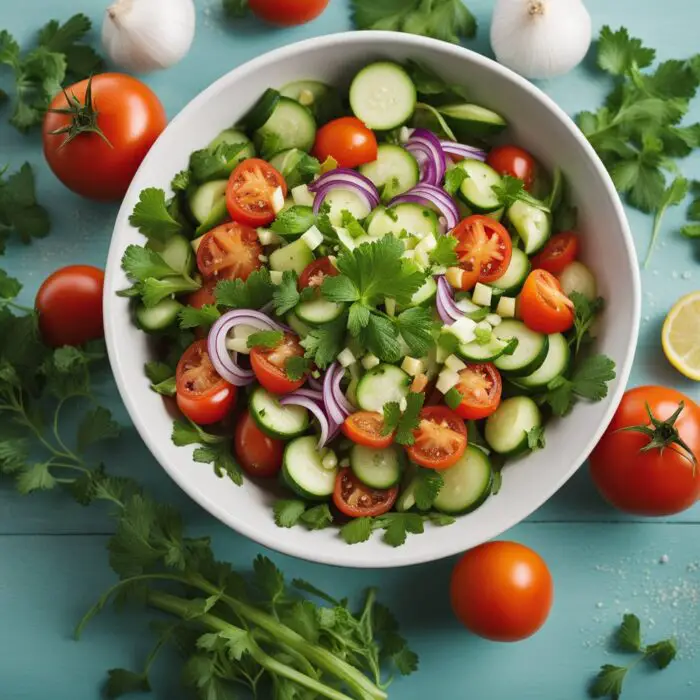 Discover the Delightful Turkish Salad: A Mediterranean Flavor Sensation ...